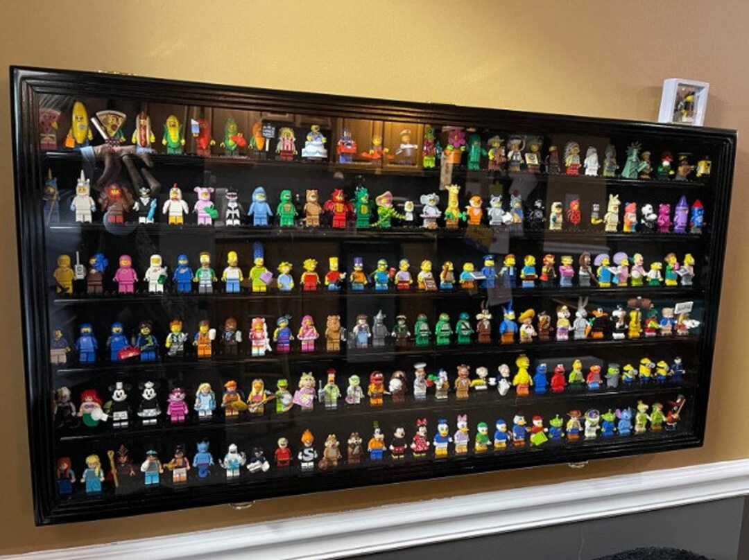 Minifigures Display Case 186 Pcs LEGO Toy Miniature Collectibles ...