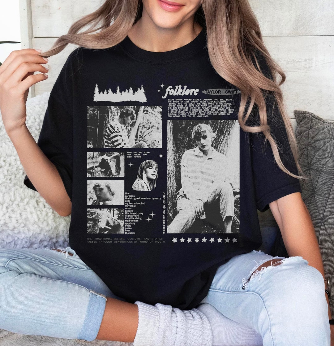 Folklore T-shirts Crewneck Sweater Folk Music Hoodie - Etsy