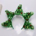 Christmas Tree Headband,green Glitter Tree Headband,christmas Tree ...