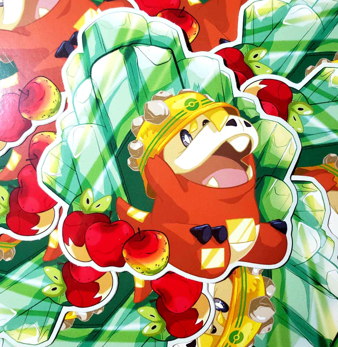 Fuecoco Die Cut Sticker - Etsy