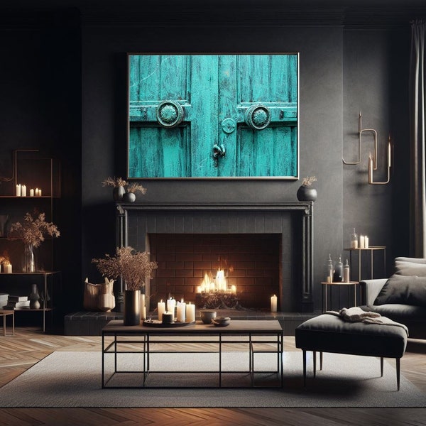 Cyan Color Decor - Etsy Hong Kong