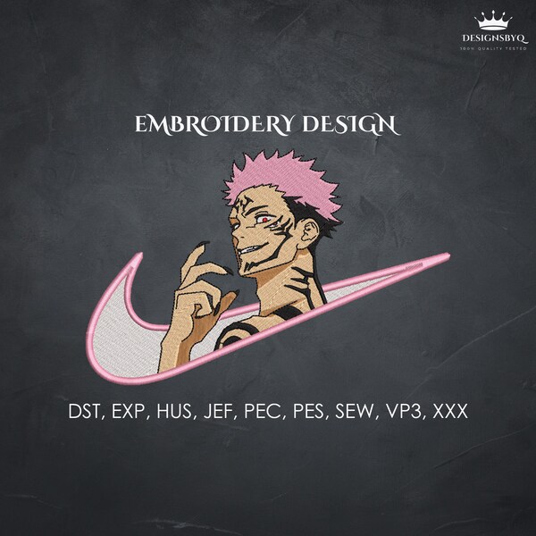 Jjk Embroidery Files - Etsy