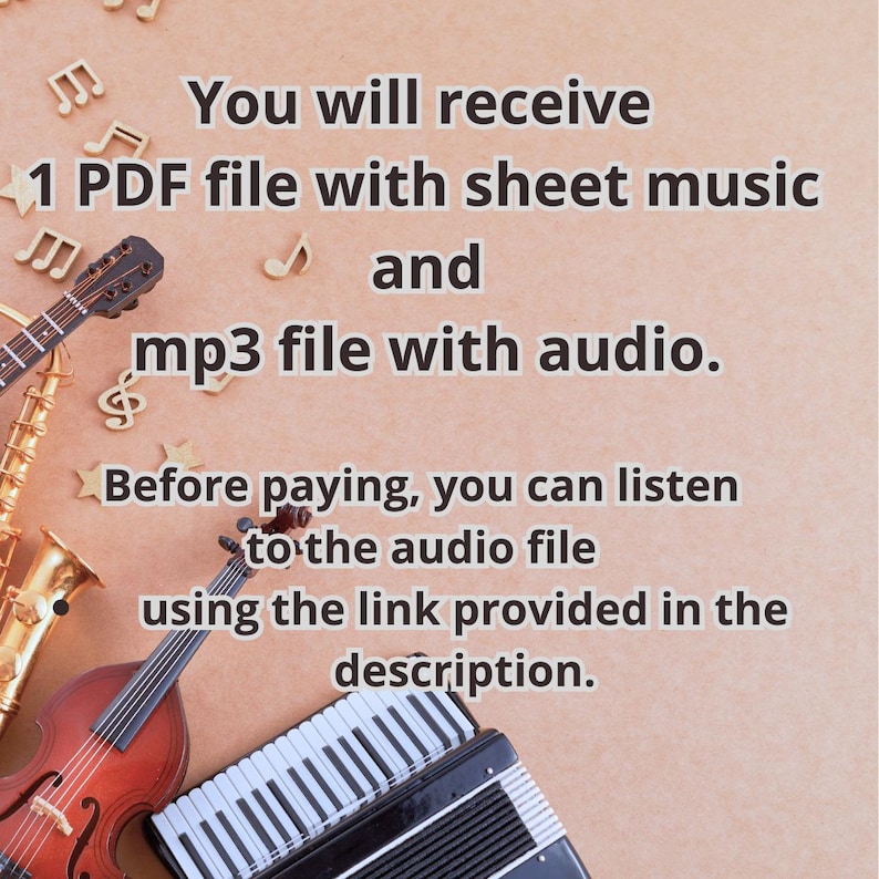 Moon River - Melody Plus Chord Symbols - Etsy