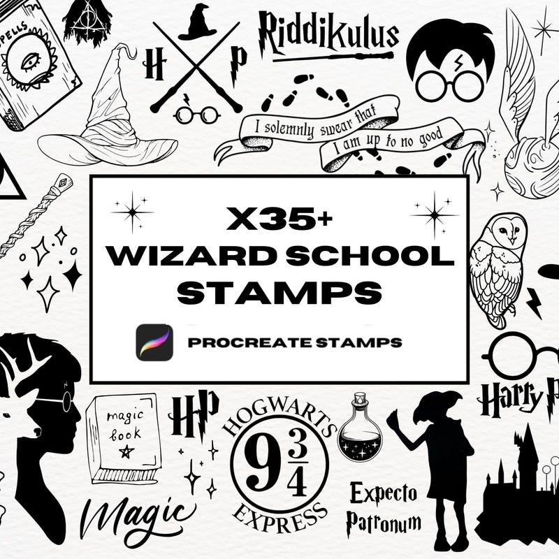 Owl Stamp Wizard - Etsy