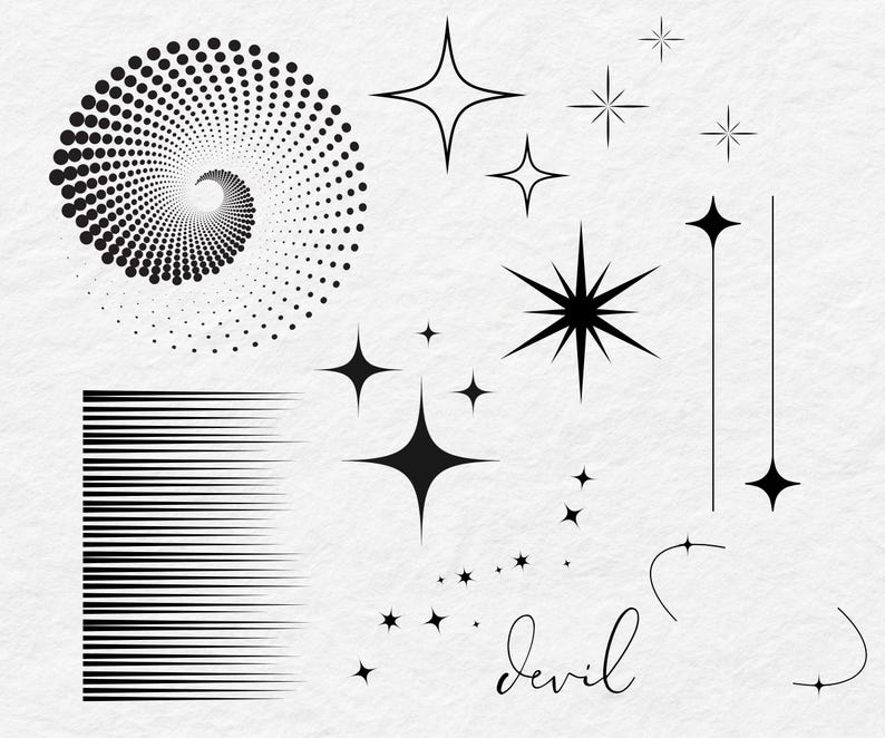 Concept Tattoo Kit Procreate Stamps, Procreate Brushes, Micro Realism ...