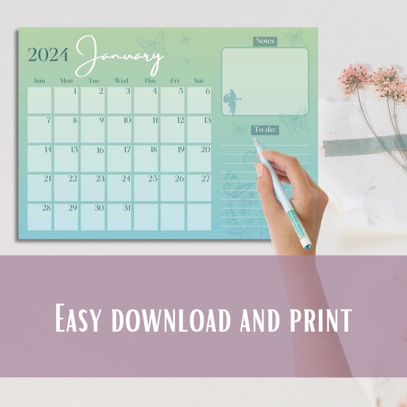 Taylor Swift Calendar Printable Taylor Swift Monthly Calendar 2024 ...