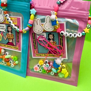 Miffy Bracelet - DIY Bracelet Kit - Gift for Miffy Fan - Etsy