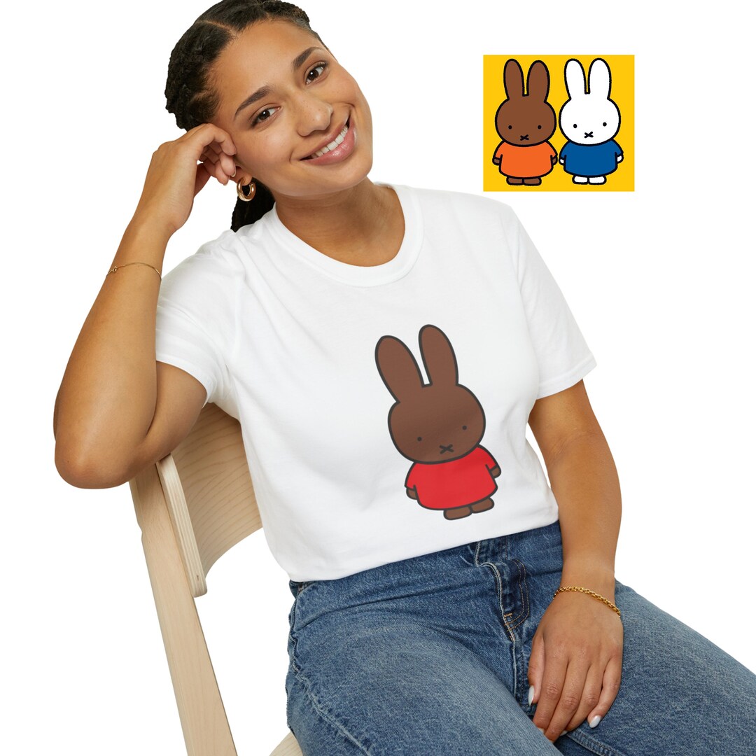Miffy T-shirt Cute Bunny Shirt Miffy and Melanie - Etsy
