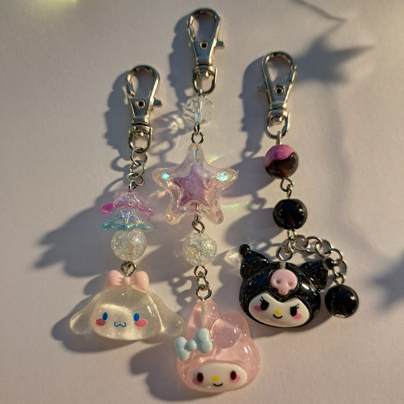 Sanrio Kuromi Keychain Charms - Etsy