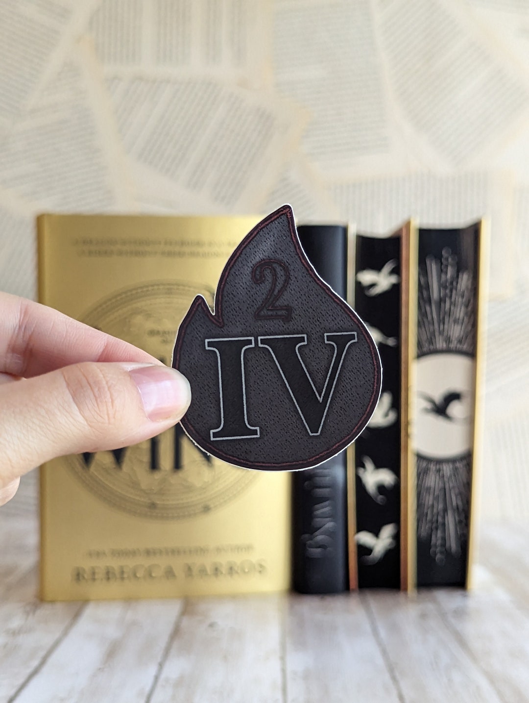 Fourth Wing Sticker - Flame Squad | Officially Licensed | Rebeccas ...