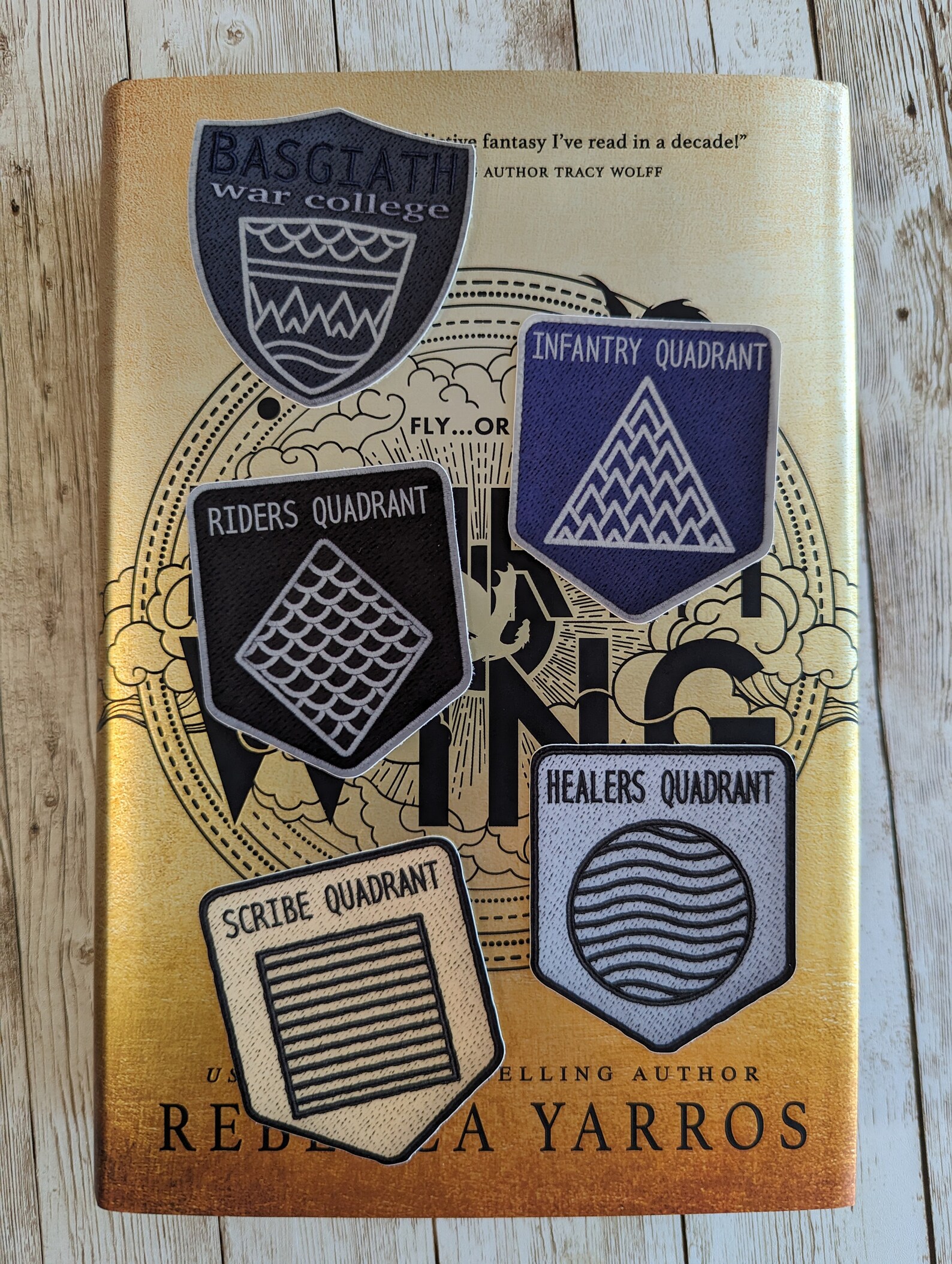 Fourth Wing Sticker Bundle Quadrants 5 Pack Officially - Etsy