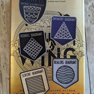 Fourth Wing Sticker Bundle - Quadrants | 5 Pack | Officially Licensed ...