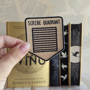 Fourth Wing Sticker - Scribe Quadrant | Officially Licensed | Rebeccas ...