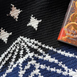 Night Court Logo Tapestry Crochet Graphghan Pattern | Officially ...