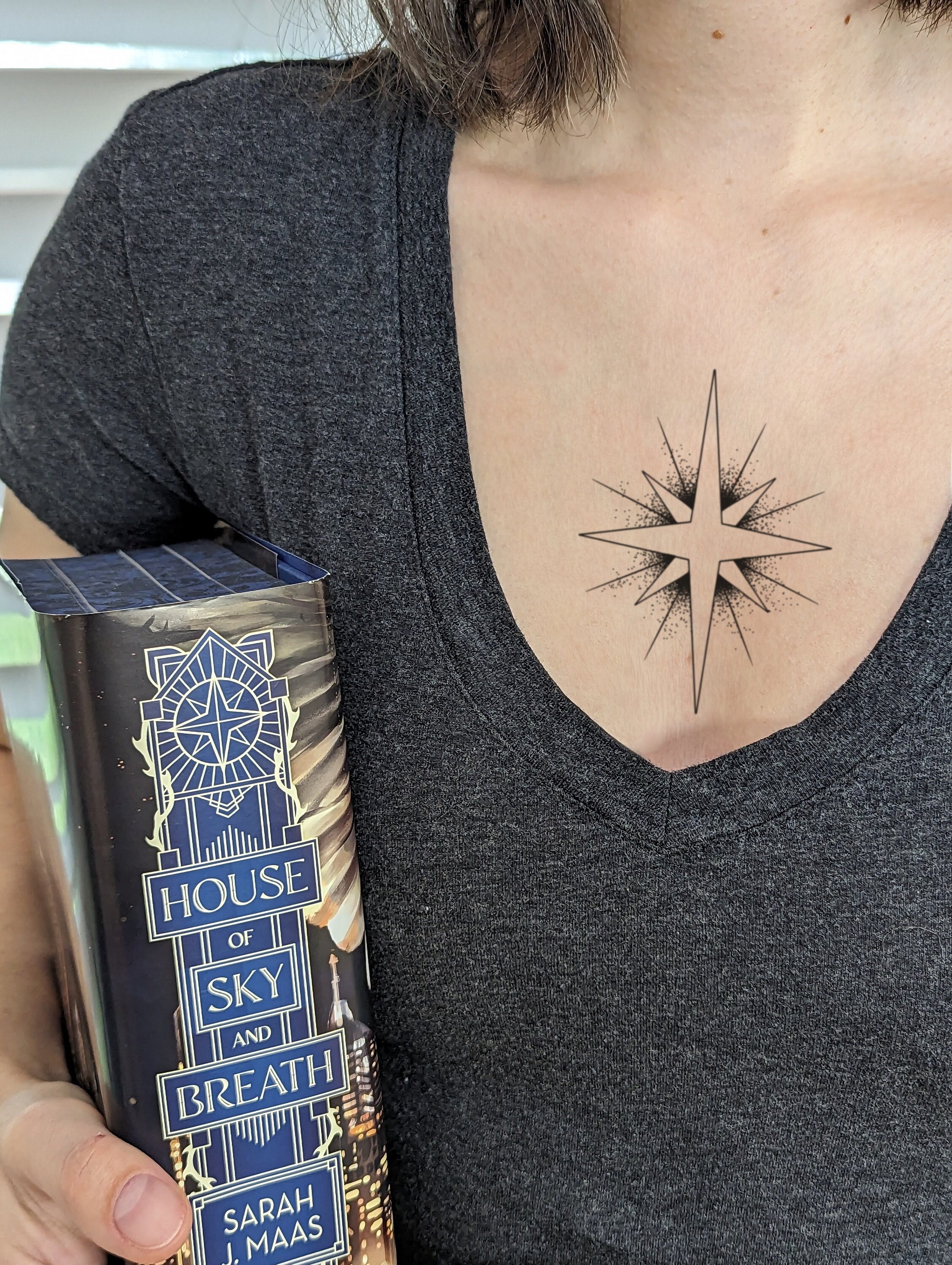 Bryce's Star Temporary Tattoo Officially Licensed Bookish Tattoos ...