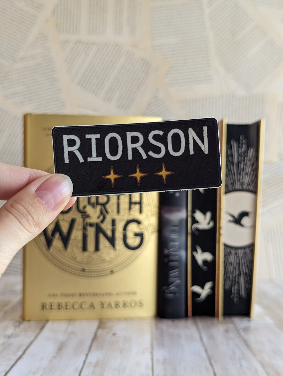 Fourth Wing Sticker - Xaden Riorson | Officially Licensed | Rebeccas ...
