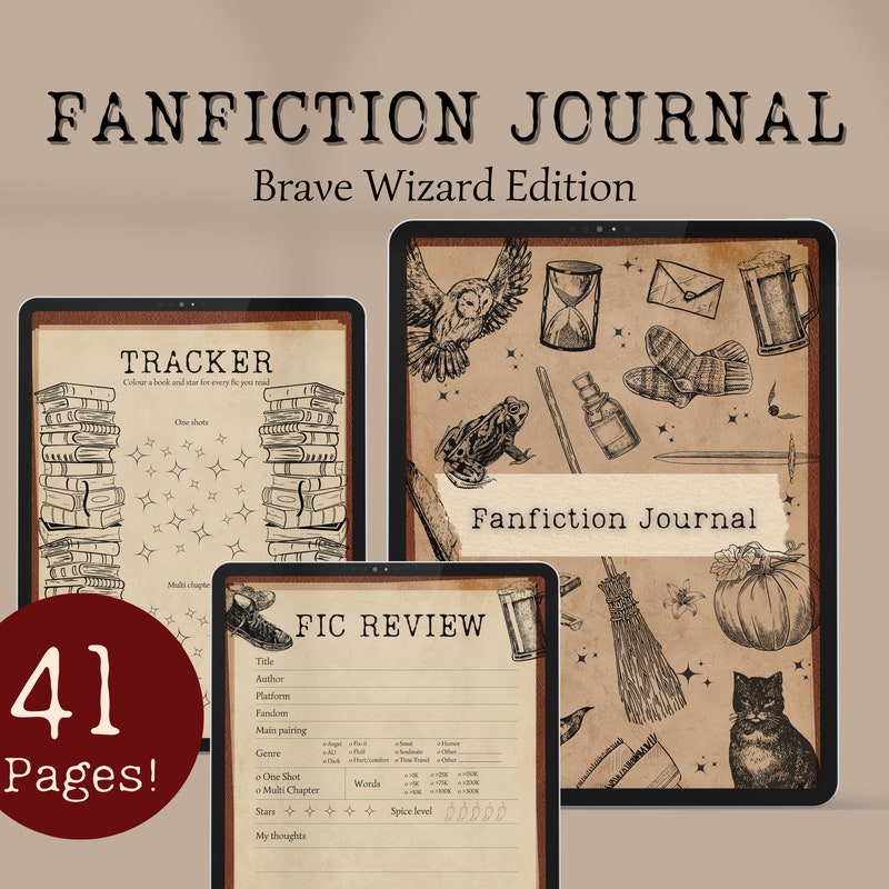 Fanfiction Notebook - Etsy