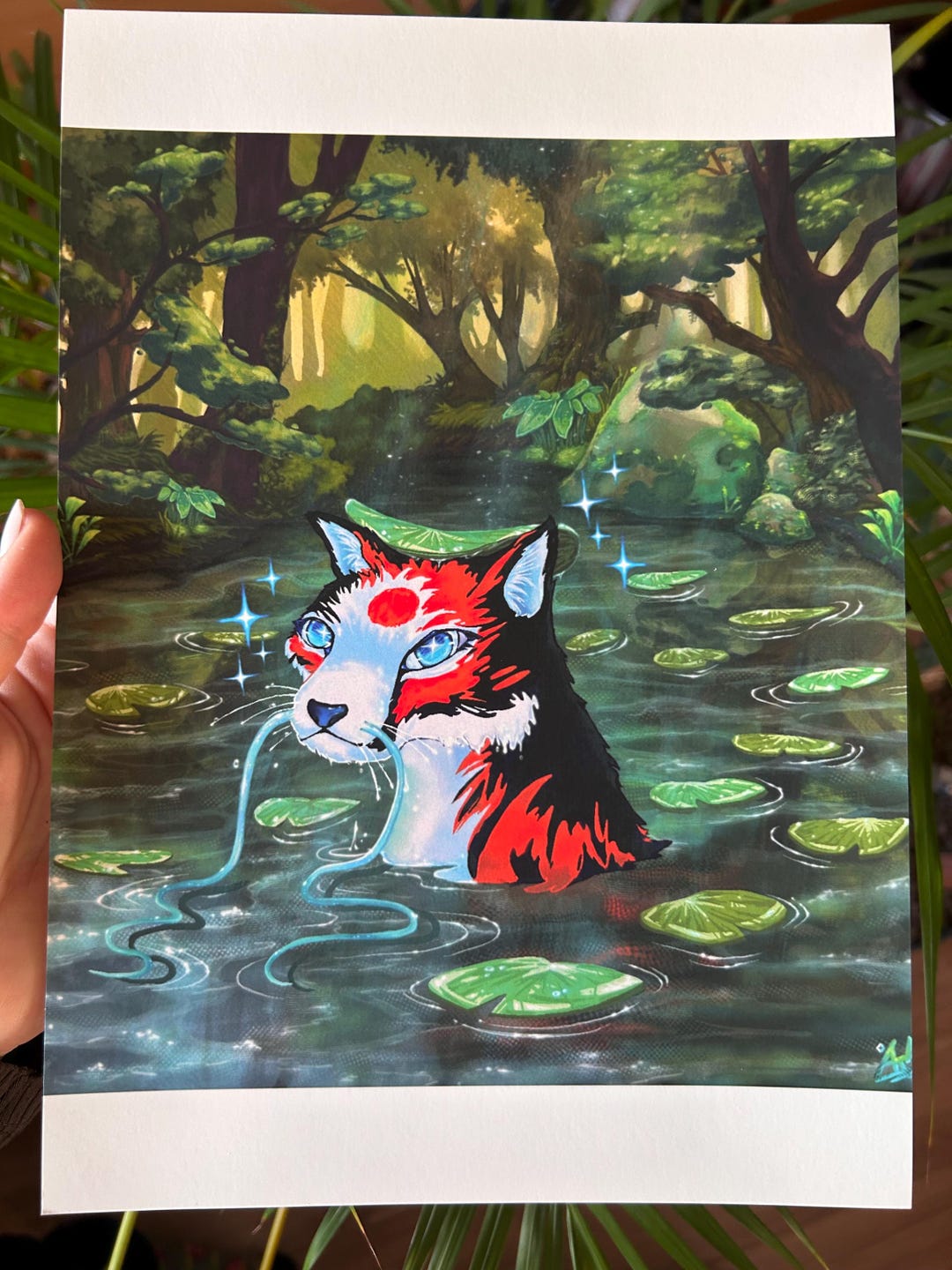 Koi, Fox, Art Print, High Quality - Etsy