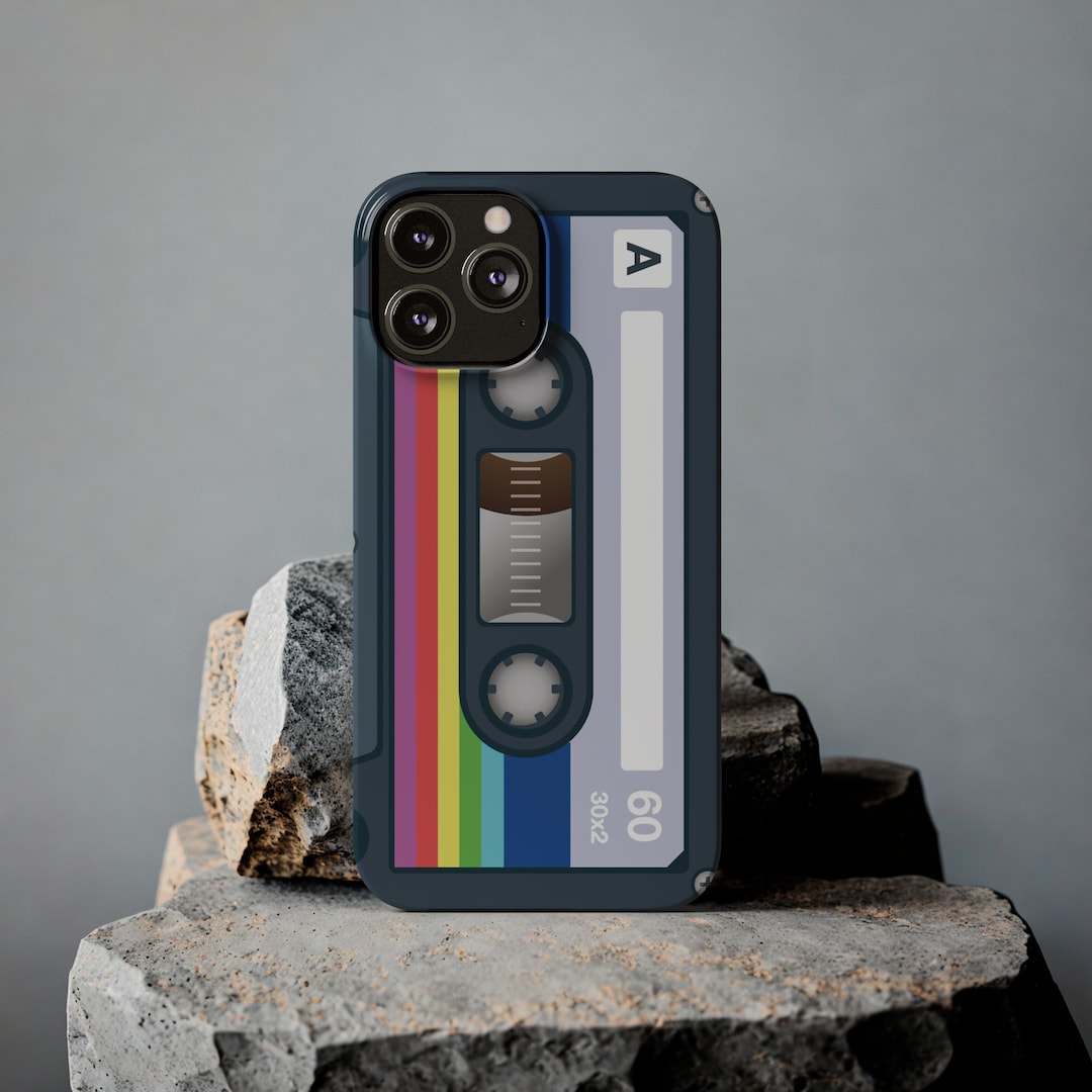Cassette Tape Phone Case Vintage Retro Audio Cassette 80's Retro Style ...