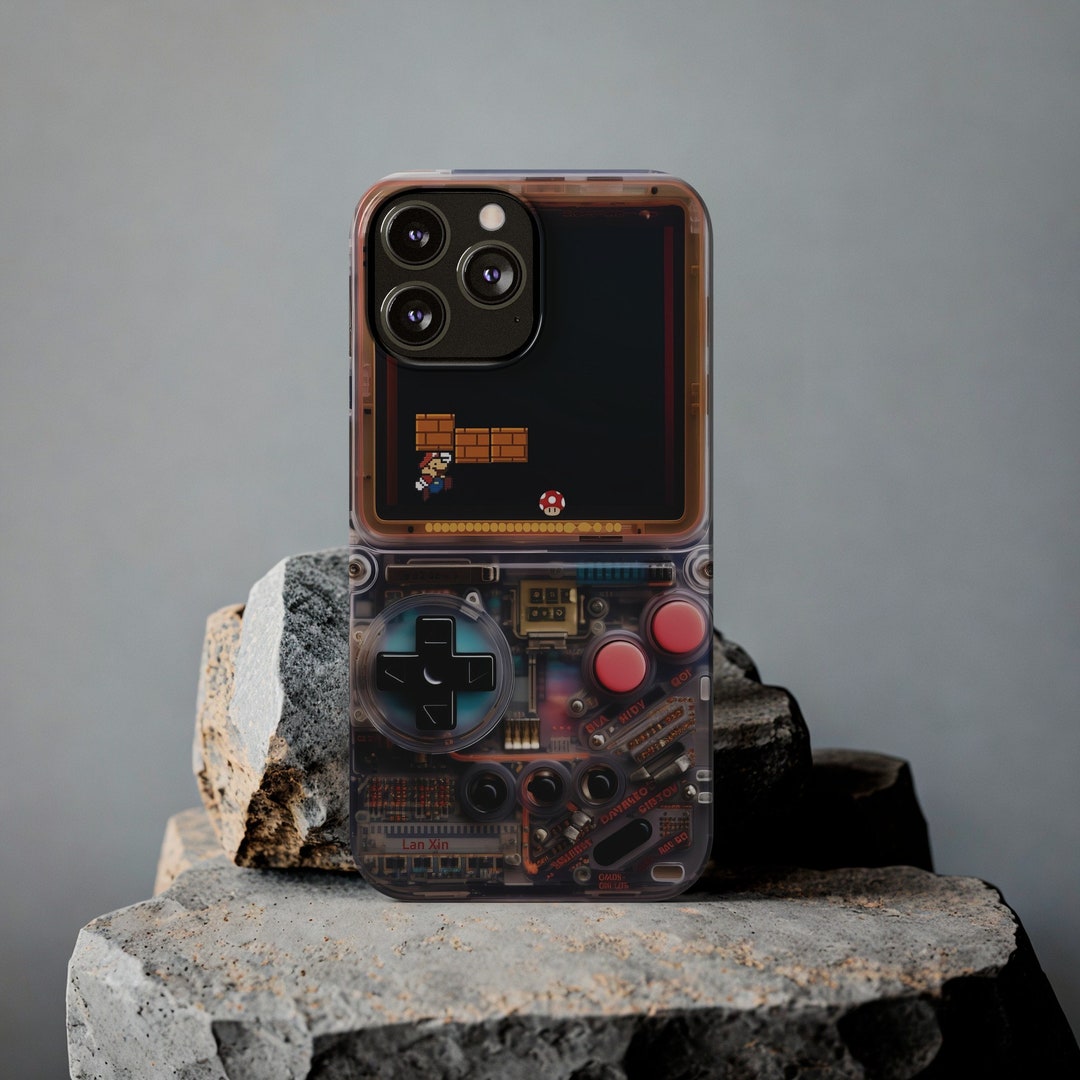 Game Console Phone Case | Optical Illusion Cover | iPhone 15 Pro Max ...