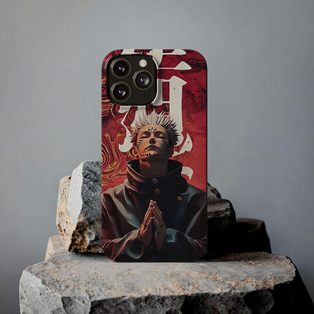 Sukuna iPhone Case, Jujutsu Anime Phone Cover - Etsy