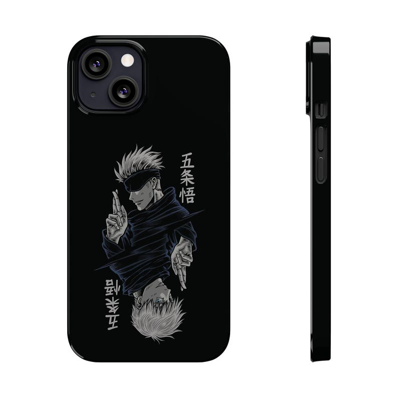 Jujutsu Kaisen Satoru Gojo iPhone Case, Slim, Durable, Wireless ...