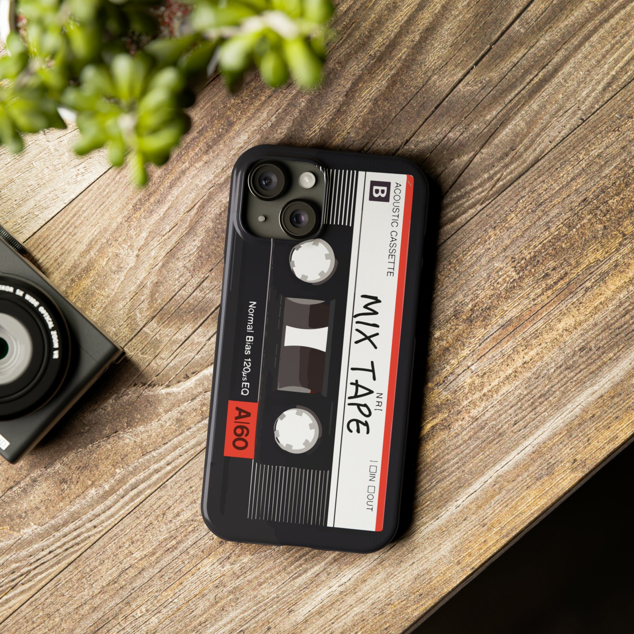 Retro Mixtape Cassette Tape iPhone Case - Etsy