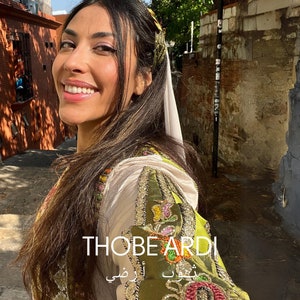 Handmade Palestinian Embroidered Thobe | Tatreez Dress | Henna Night ...