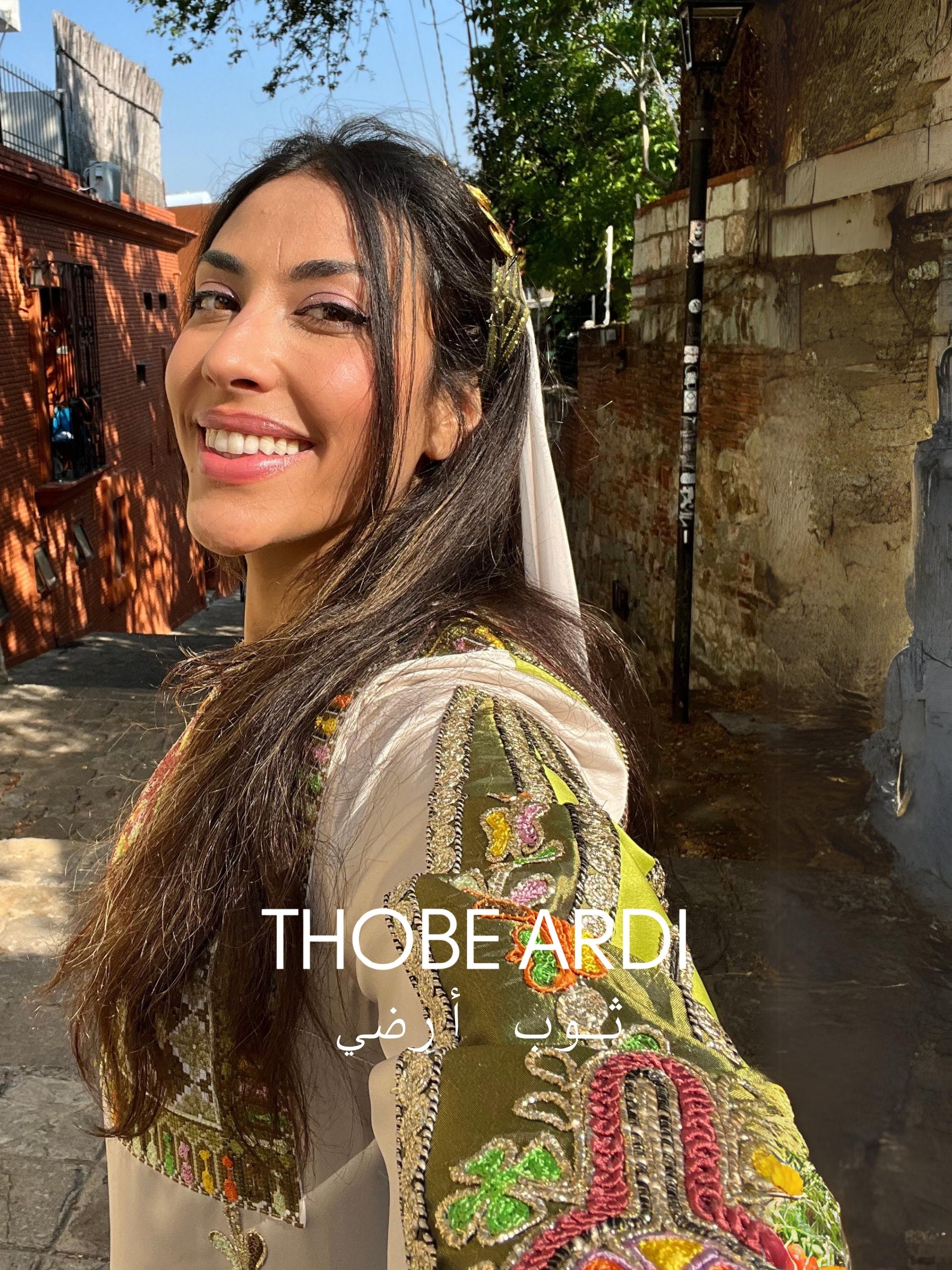 Handmade Palestinian Embroidered Thobe | Tatreez Dress | Henna Night ...