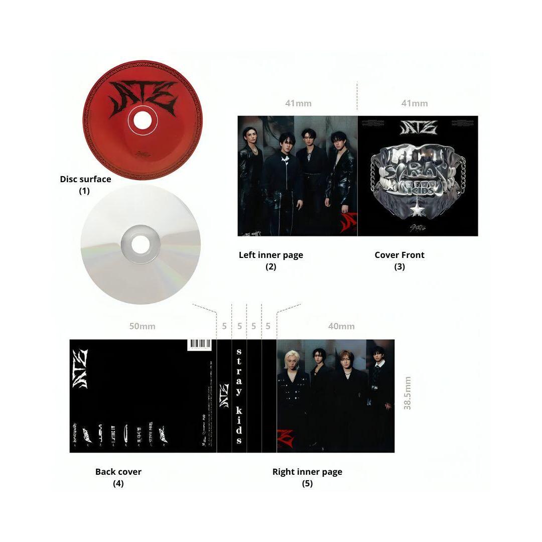 Stray Kids Mini NFC Song-album Keyring – K-pop Skzoo, Bang Chan ...
