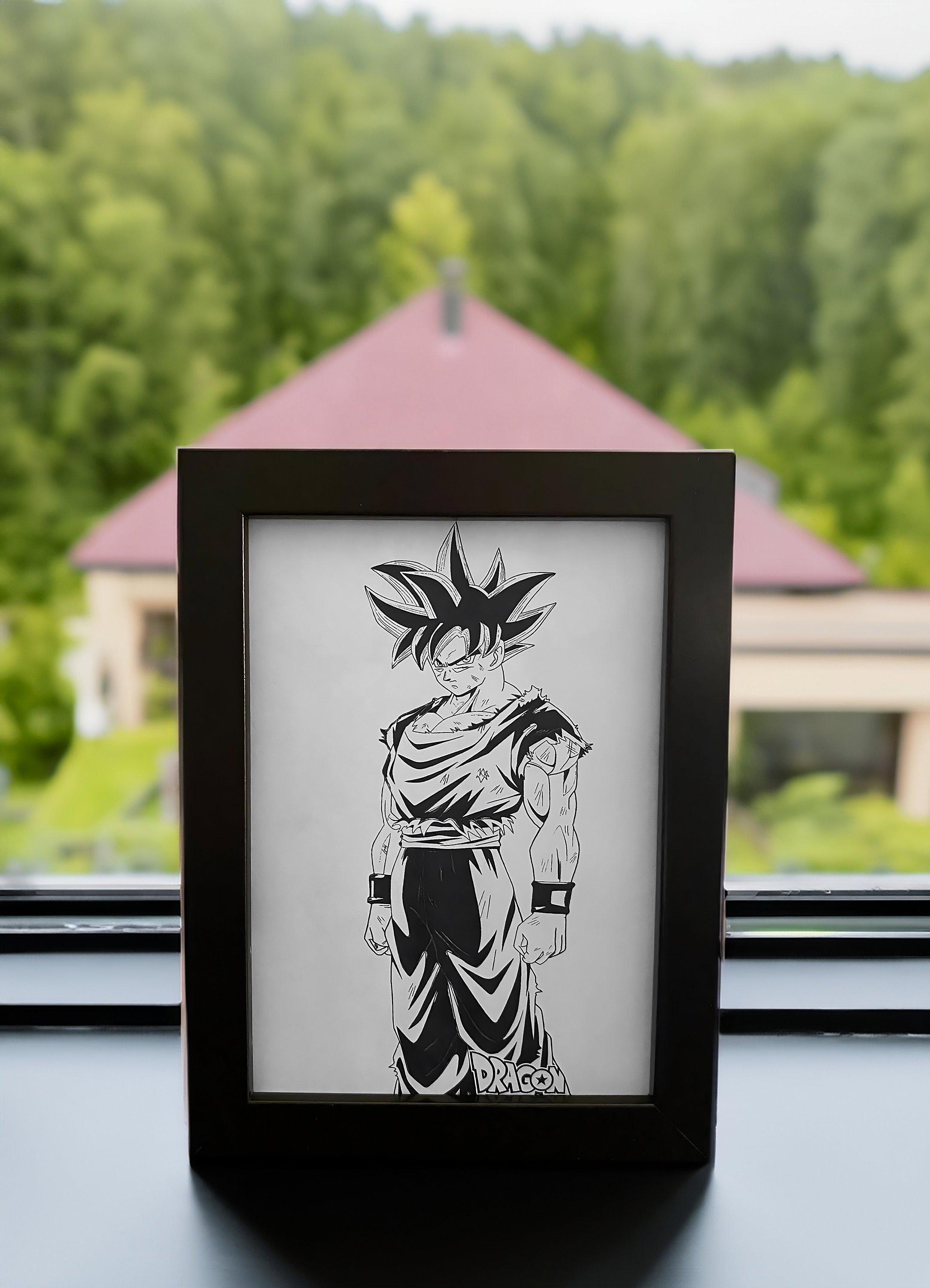 Dragon Ball LED Light Box, Anime Wall Art, Gift for Anime Lover ...