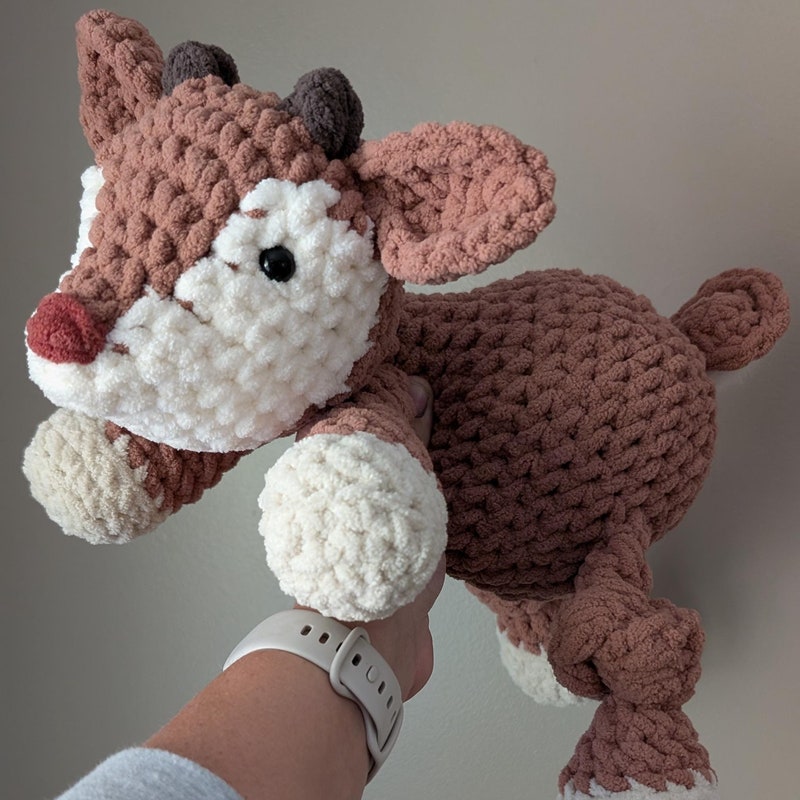 Stuffed Reindeer - Etsy