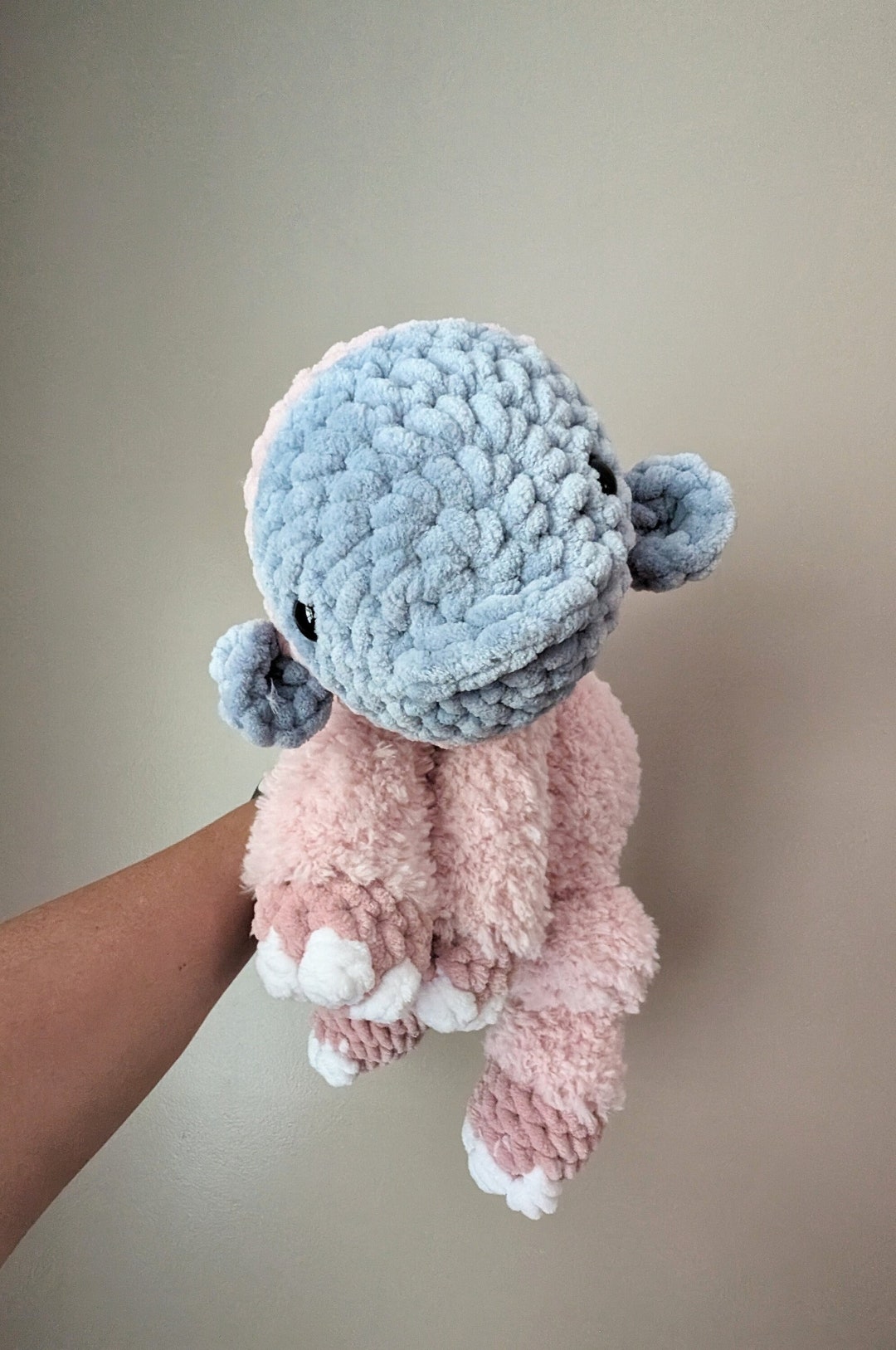 Monster Knotted Stuffed Animal || Ready to Ship - Etsy