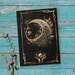 Crescent Moon Book Magic Moon Journal Notebook Personal Gratitude ...