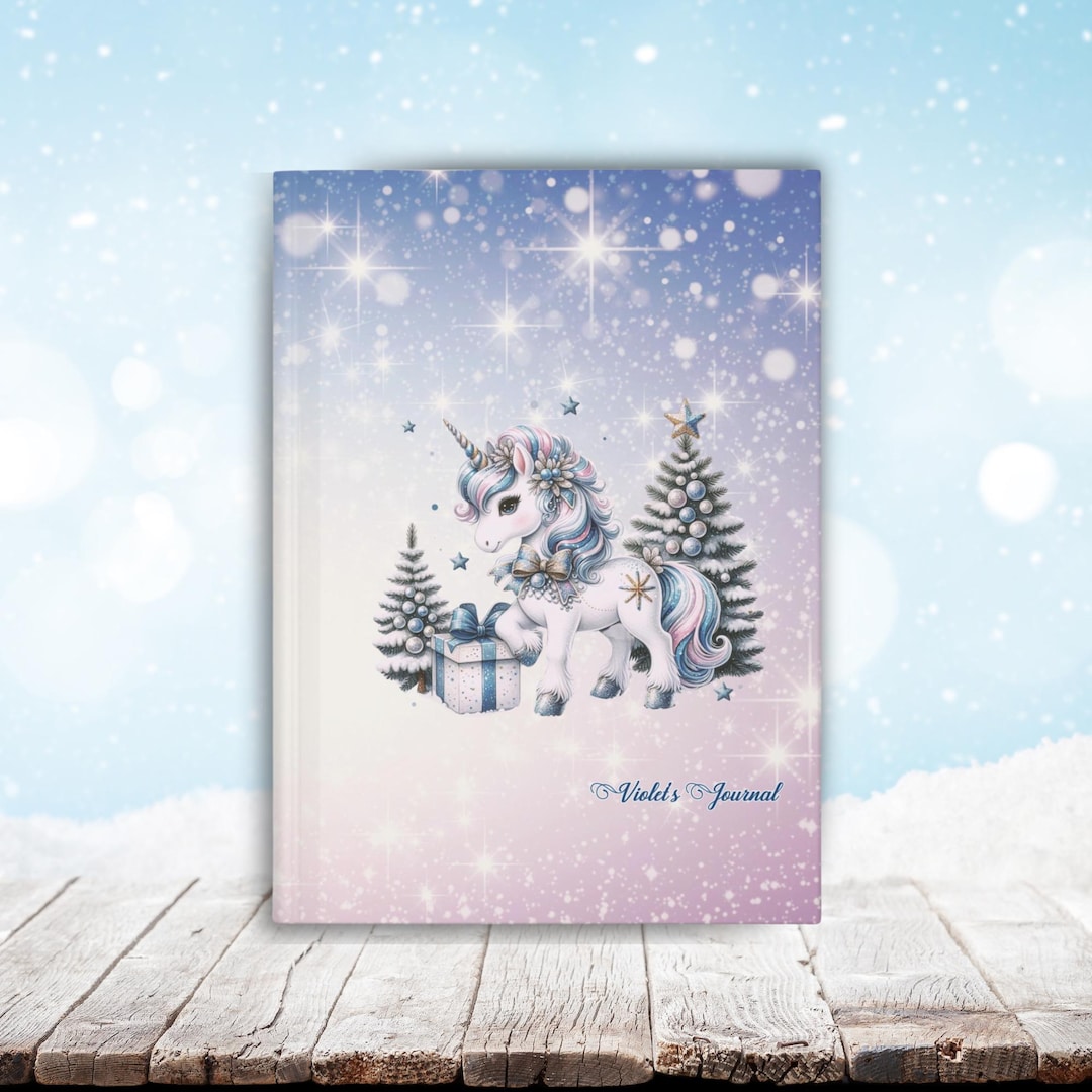 Custom Unicorn Journal Personalized Journal for Kids Journal Hardcover ...