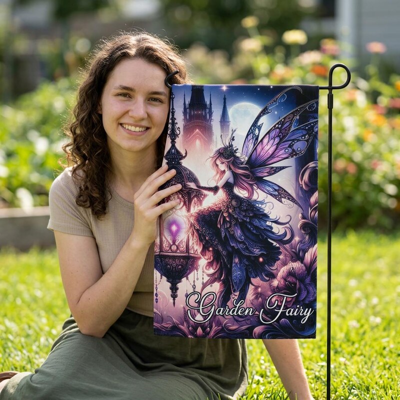 Garden Flag Fairy Magic - Etsy