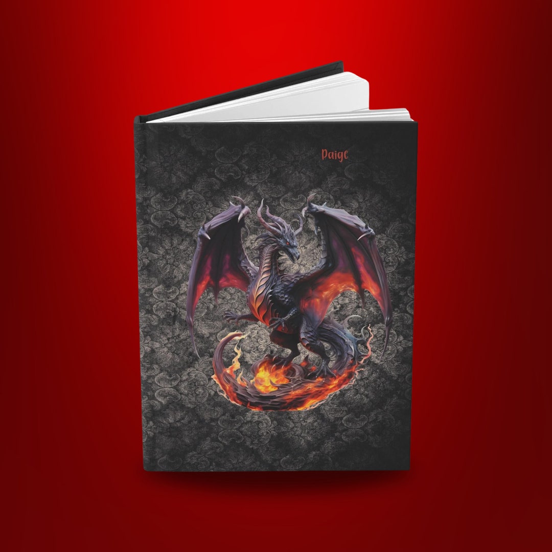 Dungeons Dragon Journal Notebook Dragon DND Journal Planner Notebook ...