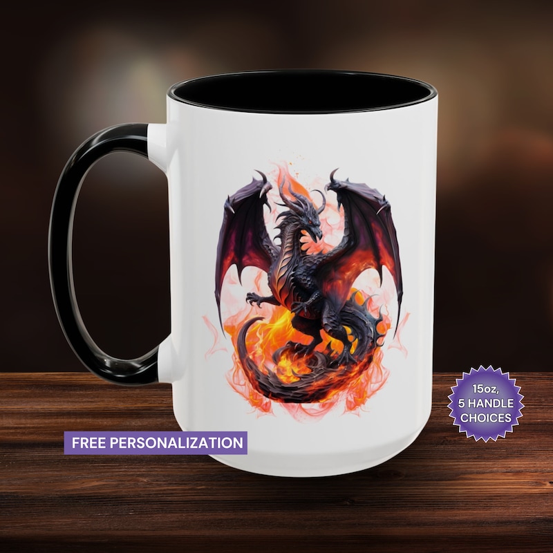 Dragon Mugs - Etsy