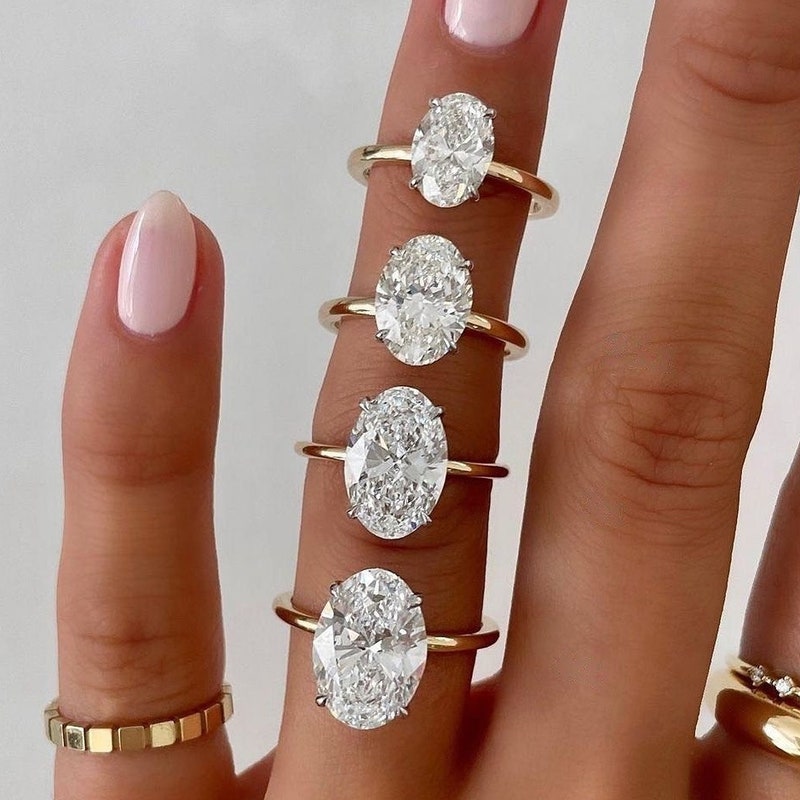 3k Wedding Ring - Etsy