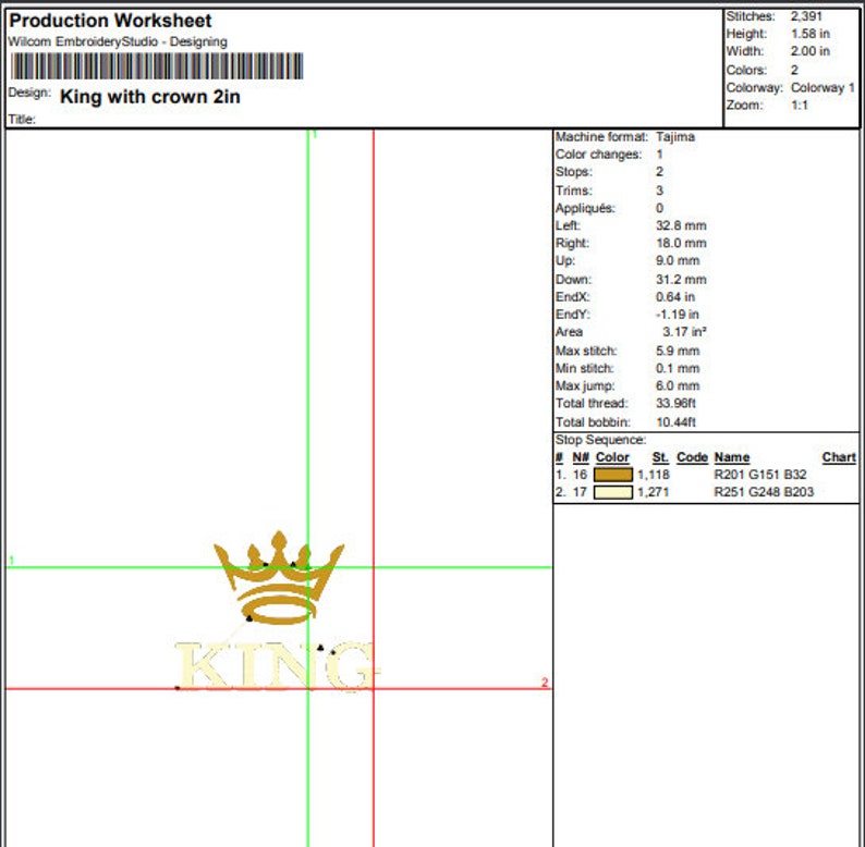 King Embroidery File, Royal Crown Embroidery, Trendy Embroidery Design ...