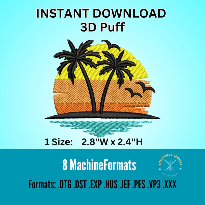 Puff Embroidery Designs - Etsy