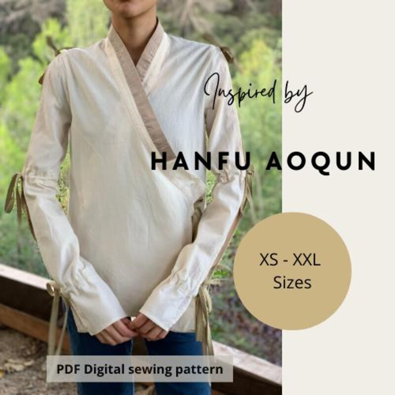 Asian Blouse Pattern - Etsy