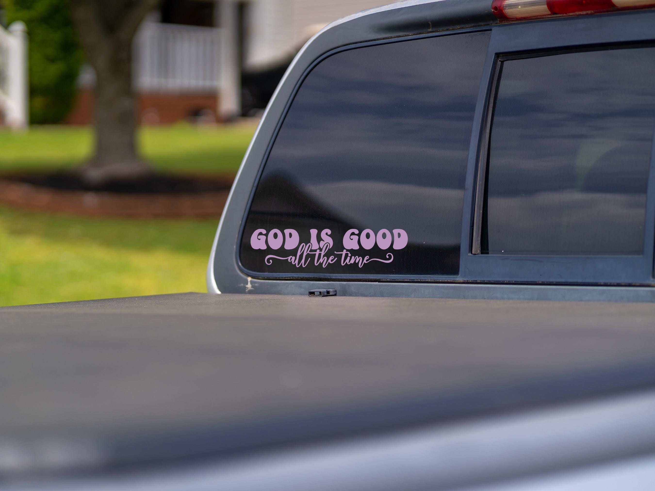 God is Good Vinyl Decal: Christian Car Sticker - Etsy