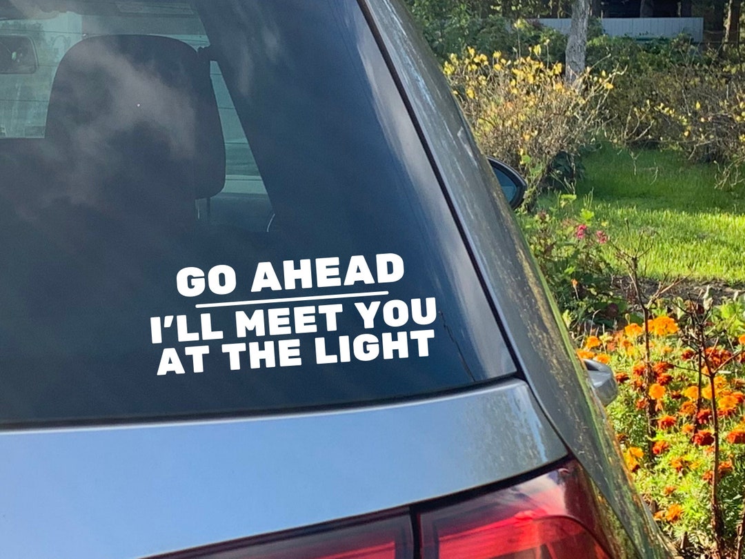 Fun Vinyl Car Decal, Funny Car Sticker for Drivers - Etsy