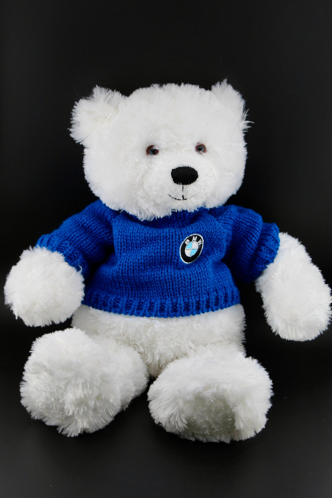BMW Teddy Bear With Blue Sweater - Etsy