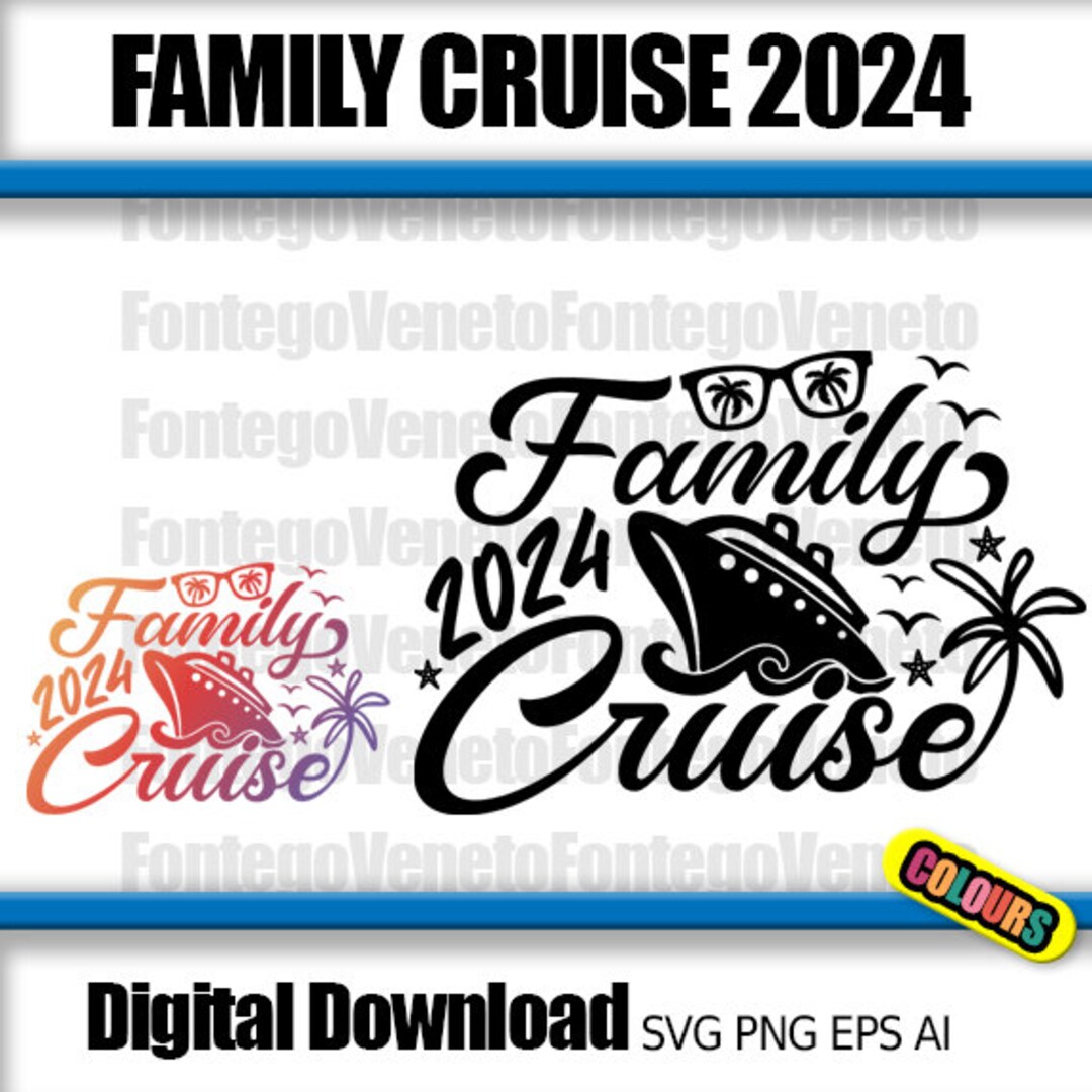 Family Cruise 2024 Summer Vacay 2024 Summer Holiday Family - Etsy
