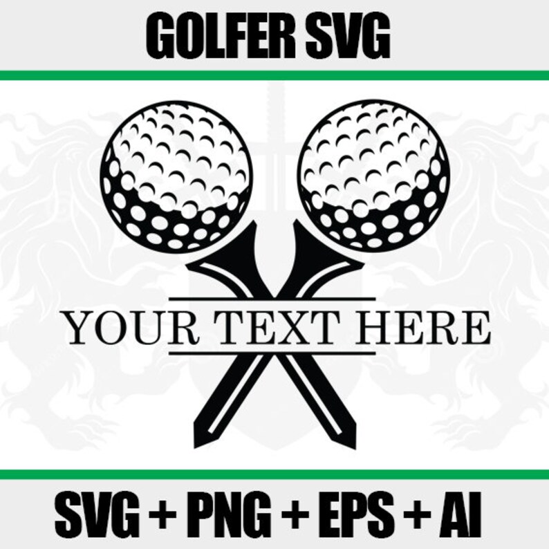 Golfer Svg, Golf Svg,golf Name Frame Svg, Golf Ball Svg, Golf Clipart ...