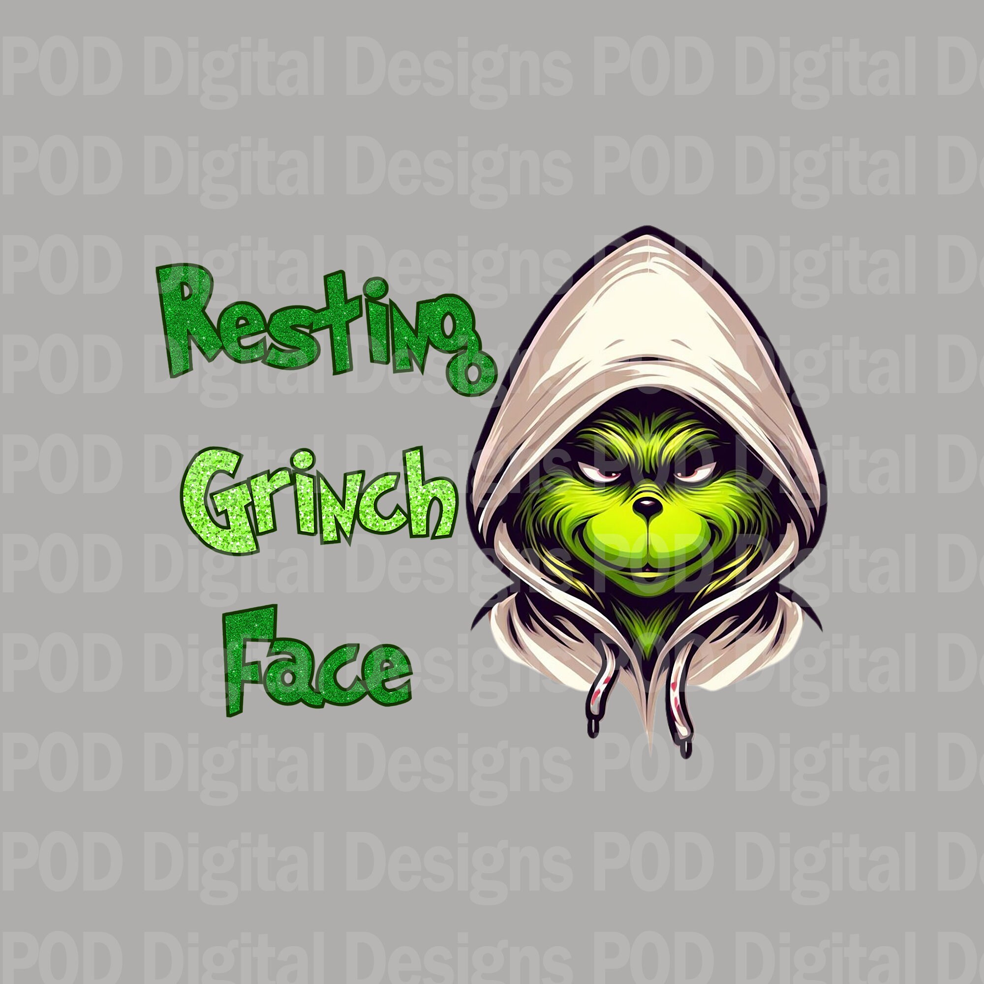 Transparent Png Resting Face | Sublimation | DTF | DTG - Etsy