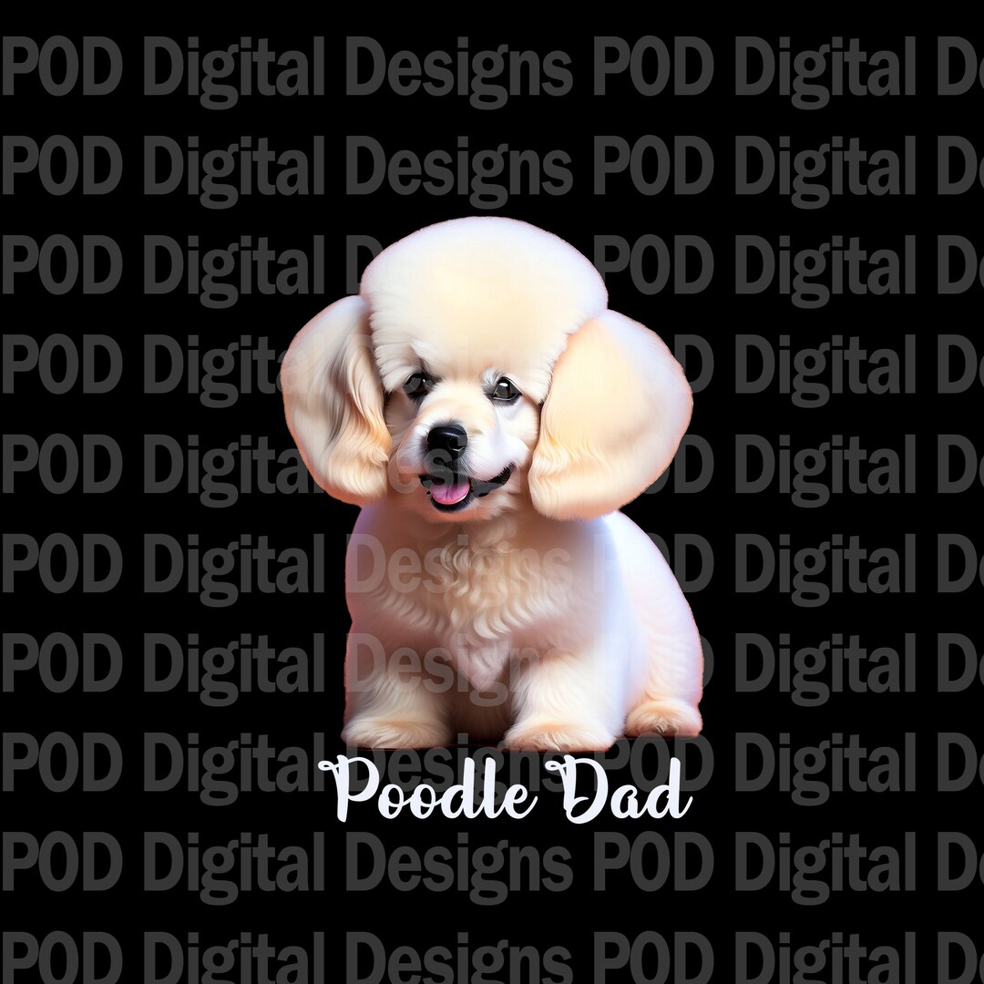 Transparent Png Poodle Dad - Etsy