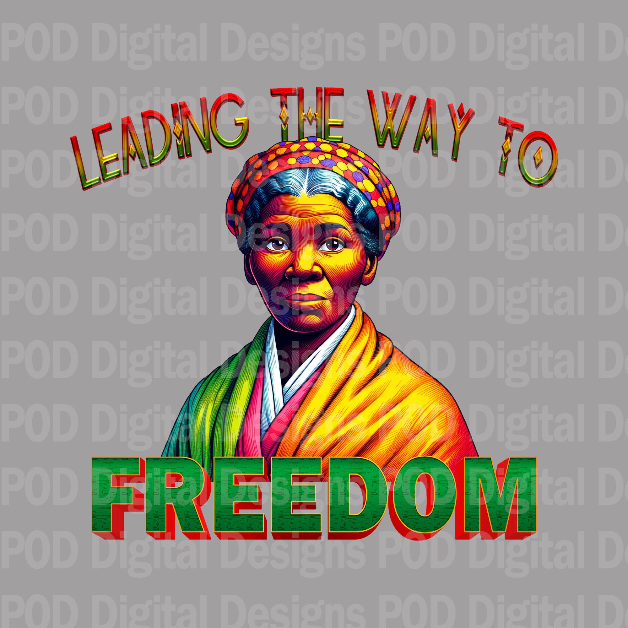 Transparent PNG Harriet Tubman Leading the Way to Freedom, Black ...
